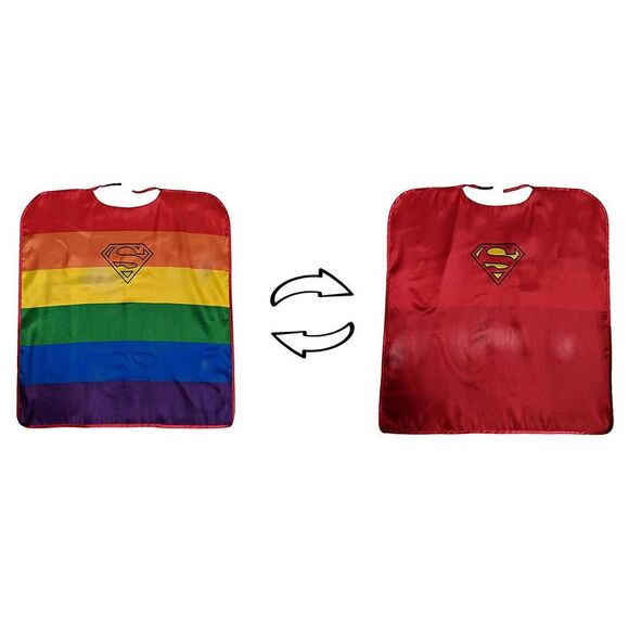 Rubie's | Accessories | Adult Dc Comics Superman Reversible Pride Cape ...